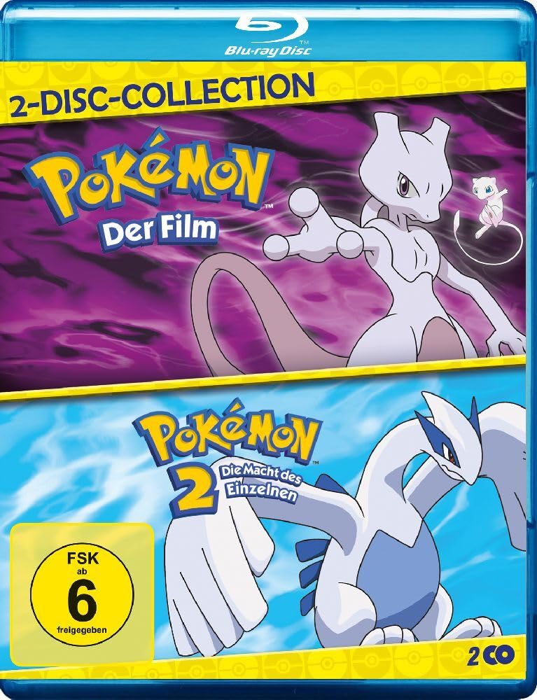 Pokémon - Der Film / Pokémon 2 - Doppelpack [Blu-ray]: Amazon.de ...