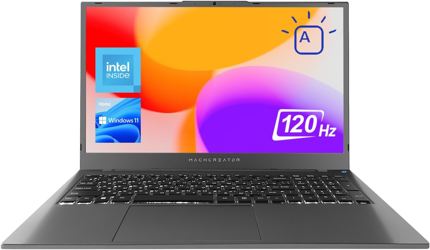 Amazon.com: Machenike Machcreator N17A 17.3" Laptop, 17.3" FHD 120Hz ...