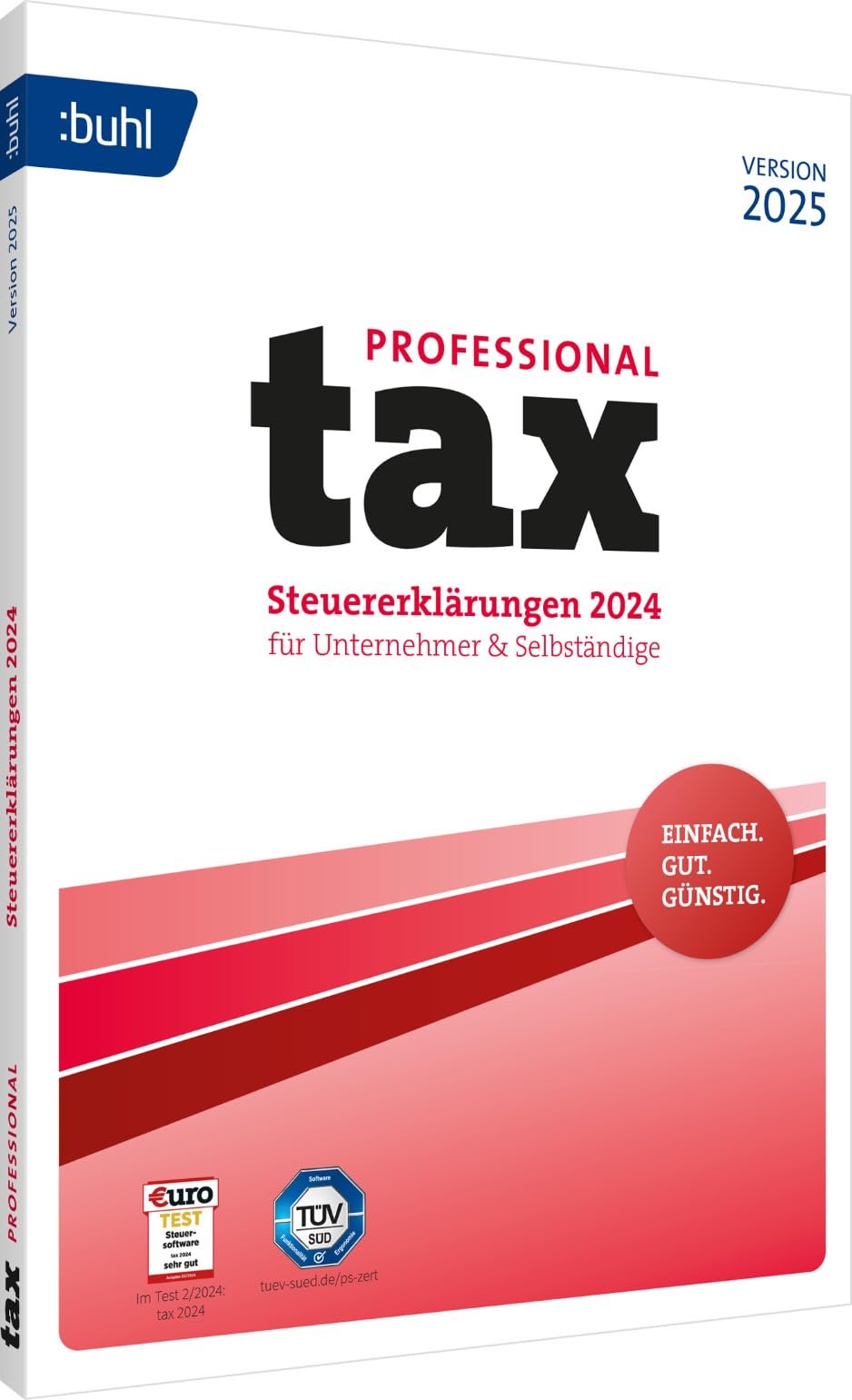 Tax 2025 Professional (für Steuerjahr 2024|100 Abgaben ...