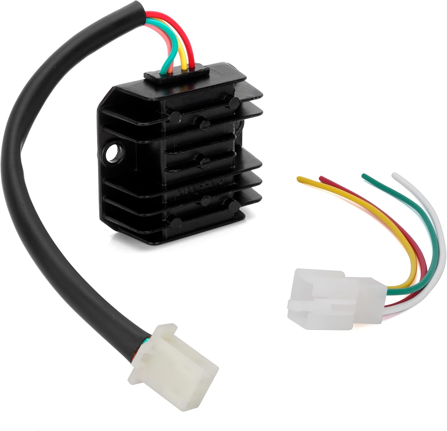 Amazon.com: 4 Wires Regulator Rectifier, rectifier with Connector with ...