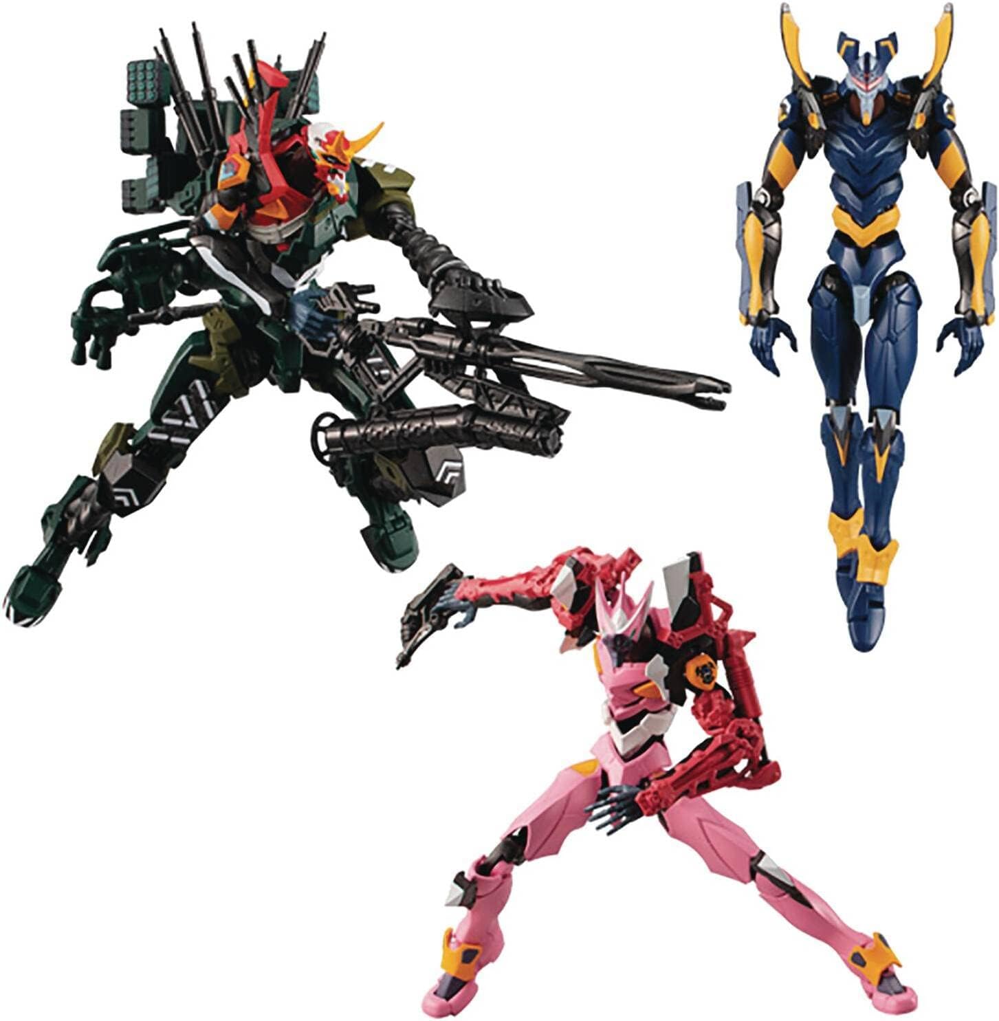 Bandai Shokugan - EVANGELION Eva Frame 03 (Box of 4), Shokugan EVA ...