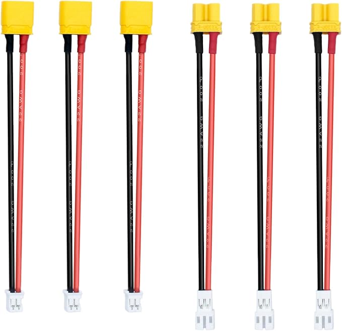 Amazon.com: MEIVIFPV XT30 to PH2.0 Male Female Adapter Conversion Cable ...