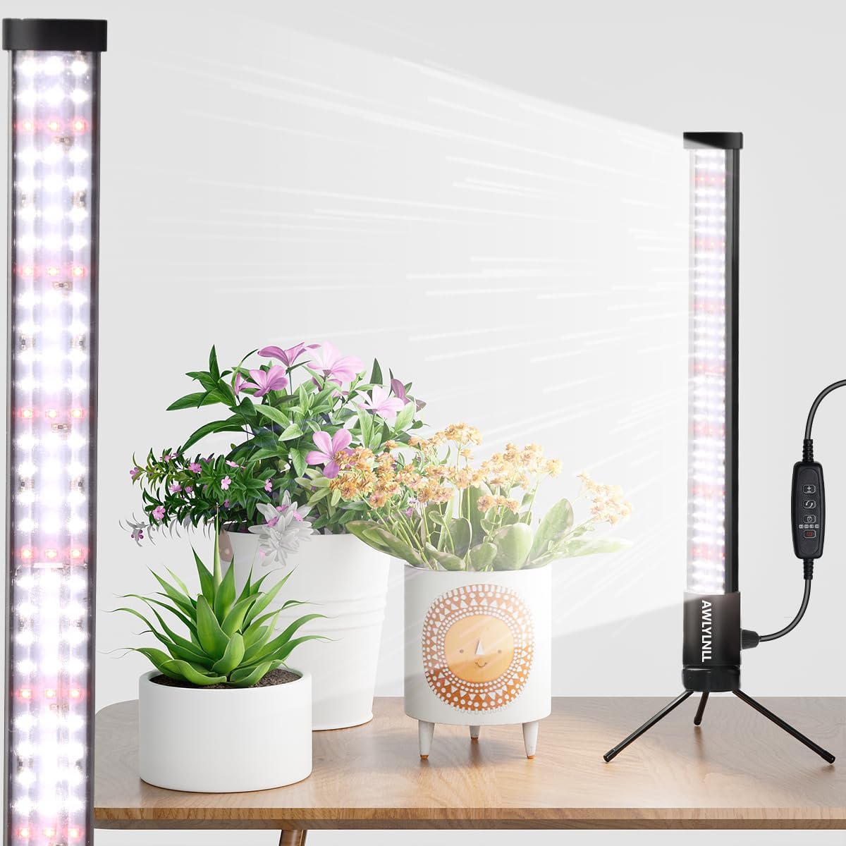 Amazon.com: AWLYLNLL Grow Lights for Indoor Plant, 6000K Full Spectrum ...