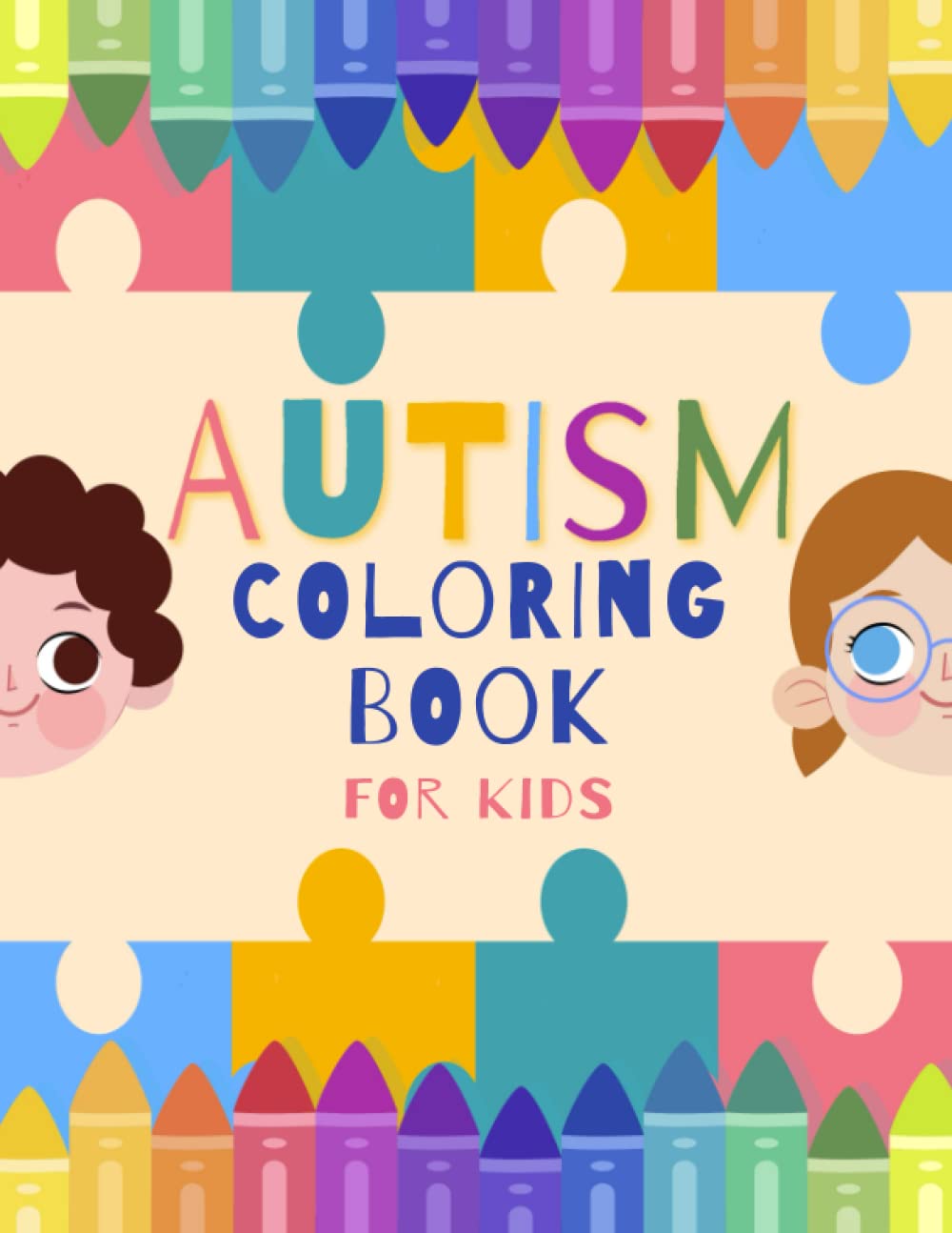 Autistic Coloring Book: Autism Awareness Motivational Saying ...