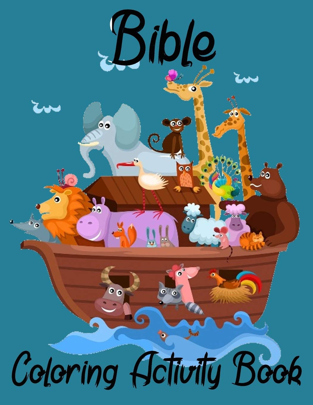 Buy Bible Coloring Activity Book: A Fun Way for Kids to Color through ...