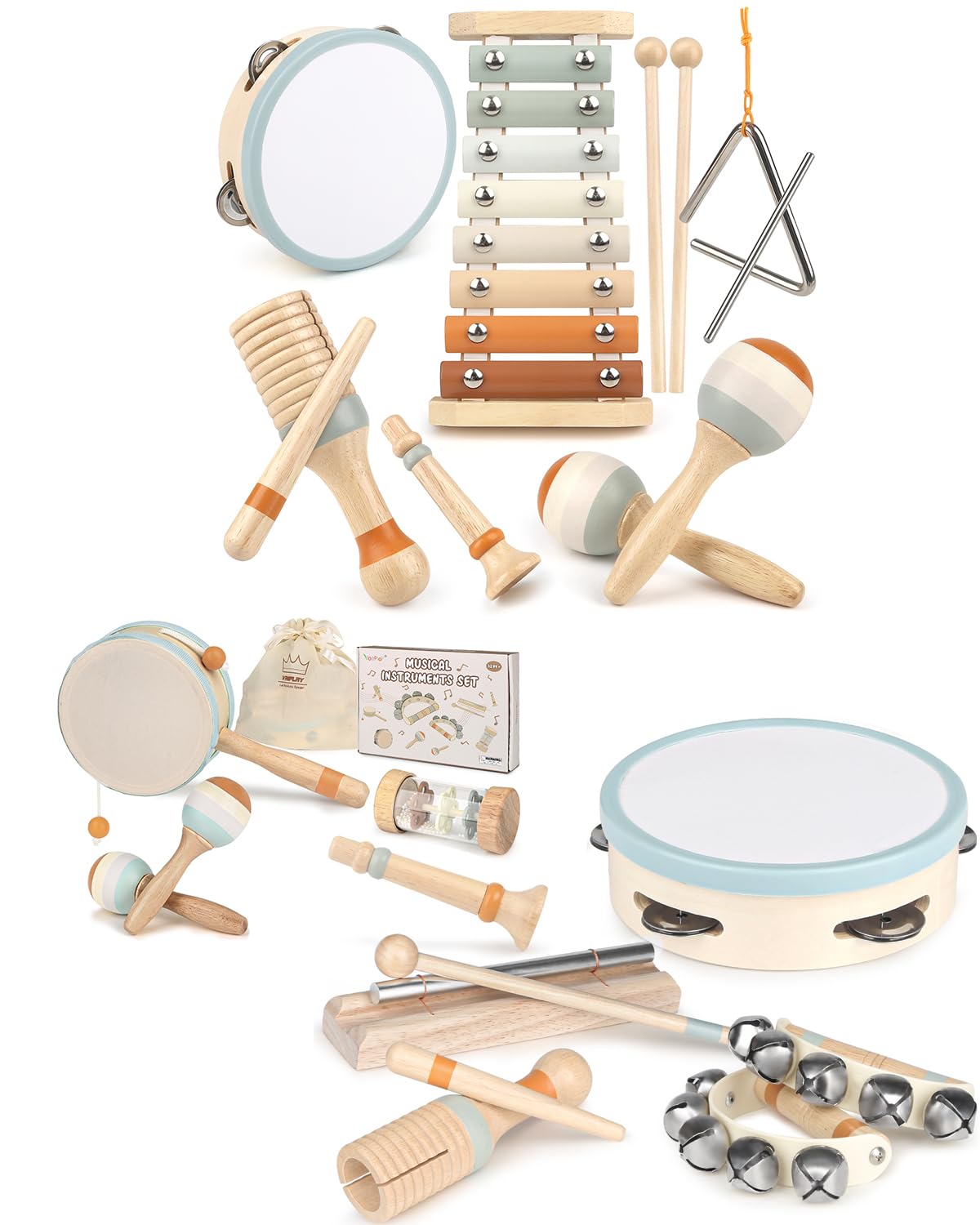 Amazon.com: Musical Instruments - Neutral Colors Toddler Toys ...