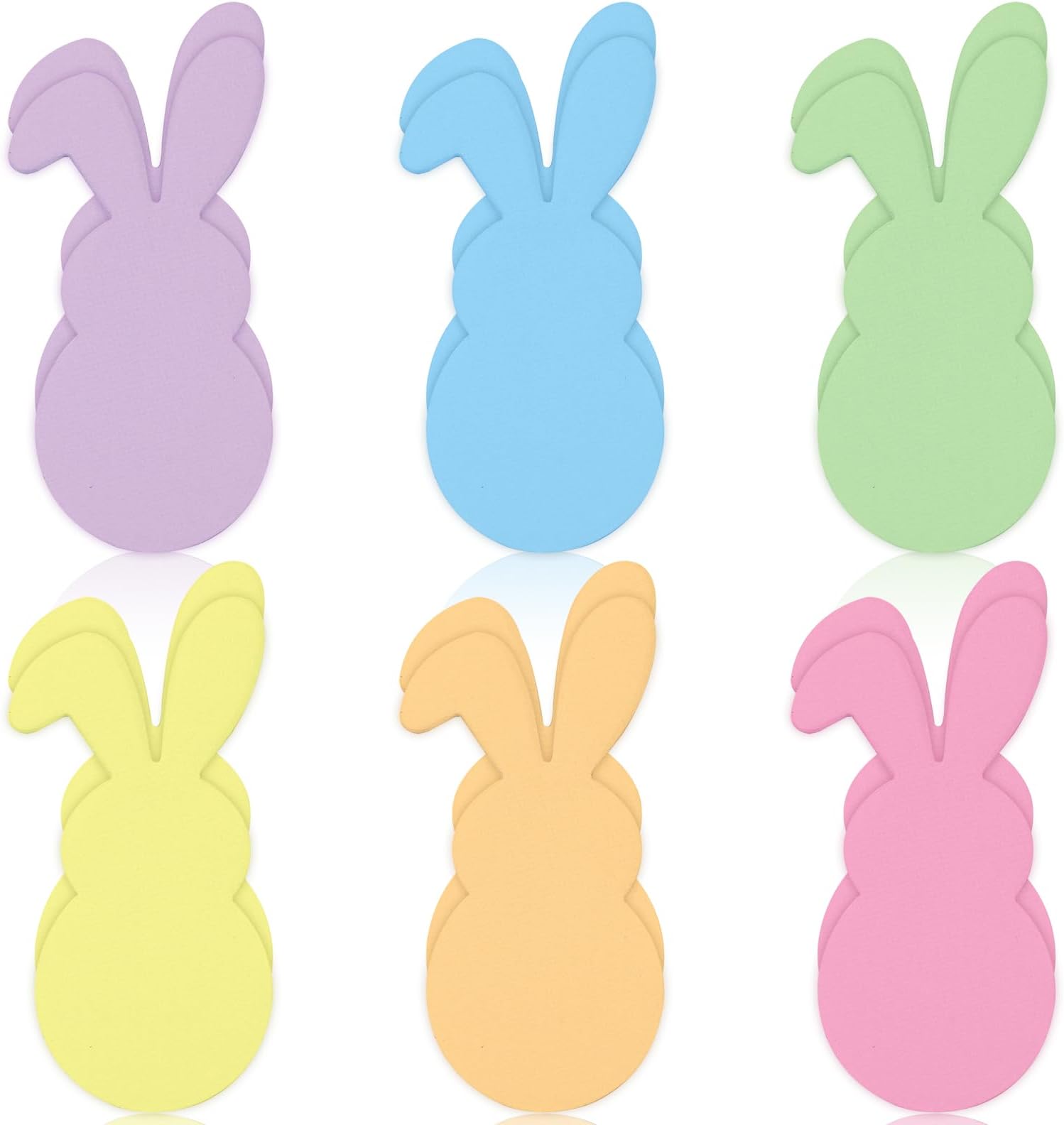 Amazon.com : JarThenaAMCS 24 Pack Easter Bunny Sticky Notes Pastel Cute ...