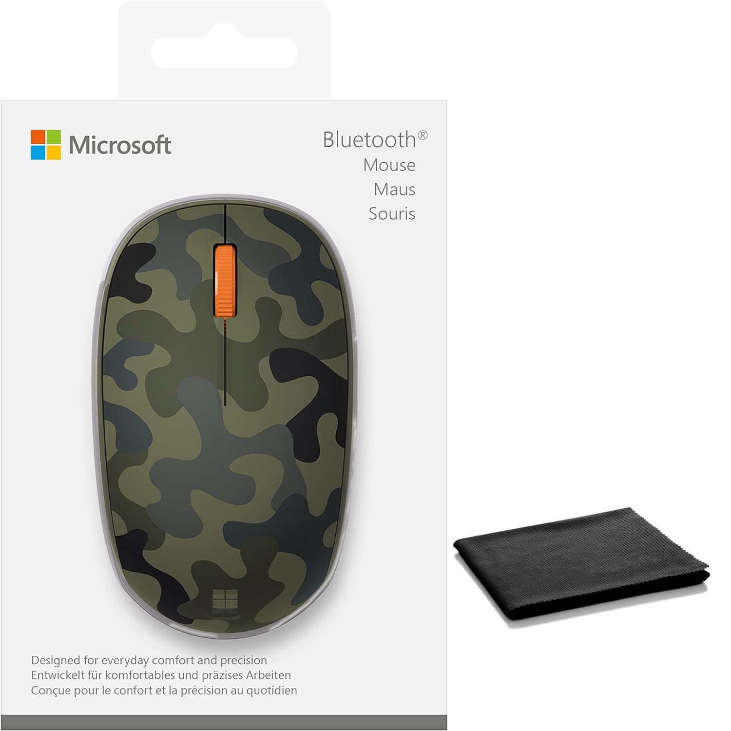 Amazon.com: Microsoft Wireless Bluetooth Mouse Comfortable Design for ...