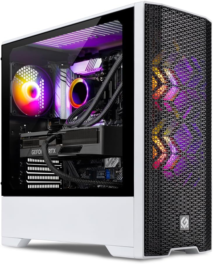 Amazon.com: Skytech Blaze Gaming PC Desktop – AMD Ryzen 7 5700X 3.4 GHz ...