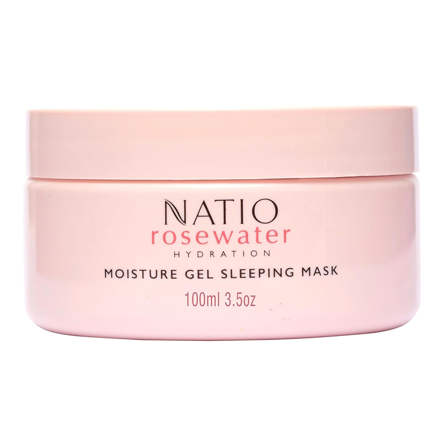 Amazon.com : Natio Australia Rosewater Hydration Moisture Gel Sleeping Mask, 3.5 oz - Nighttime ...