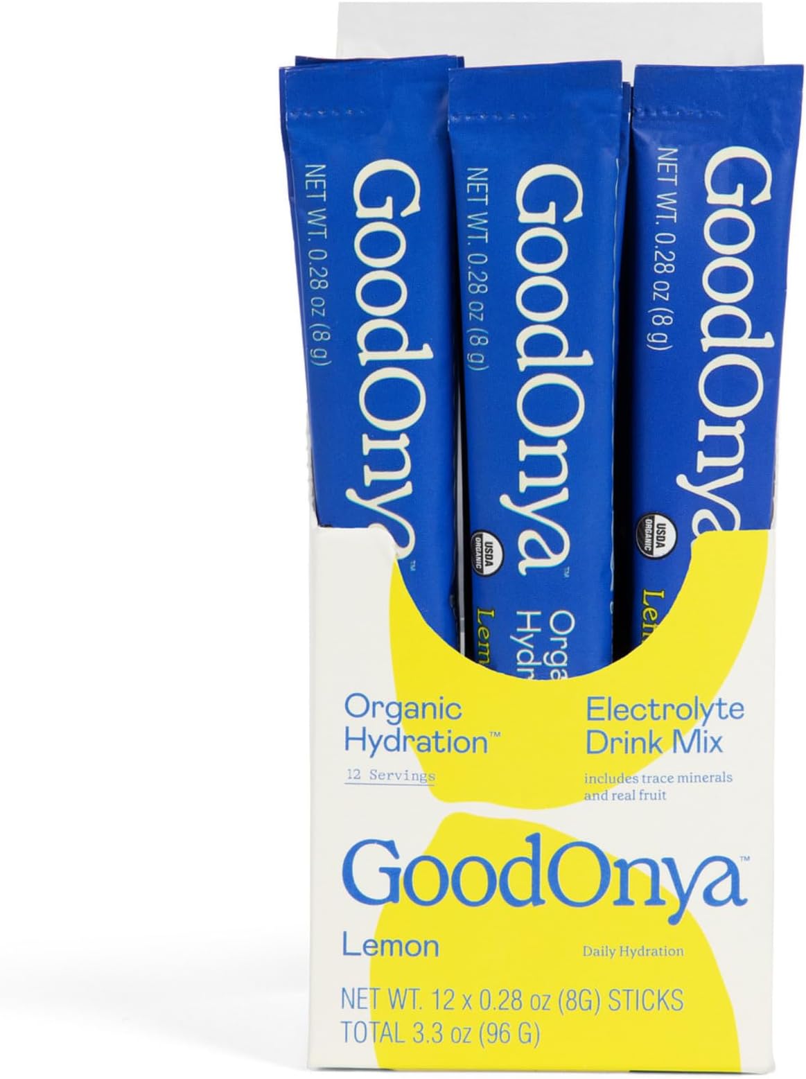 Amazon.com: GOODONYA Organic Hydration Electrolyte Drink Mix, Certified ...