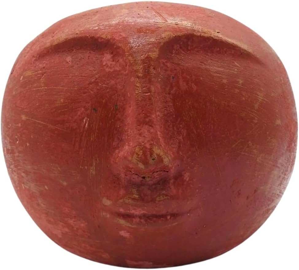 Amazon.com : Anything Anywhere Store Clay Sphere Head Planter Large ...