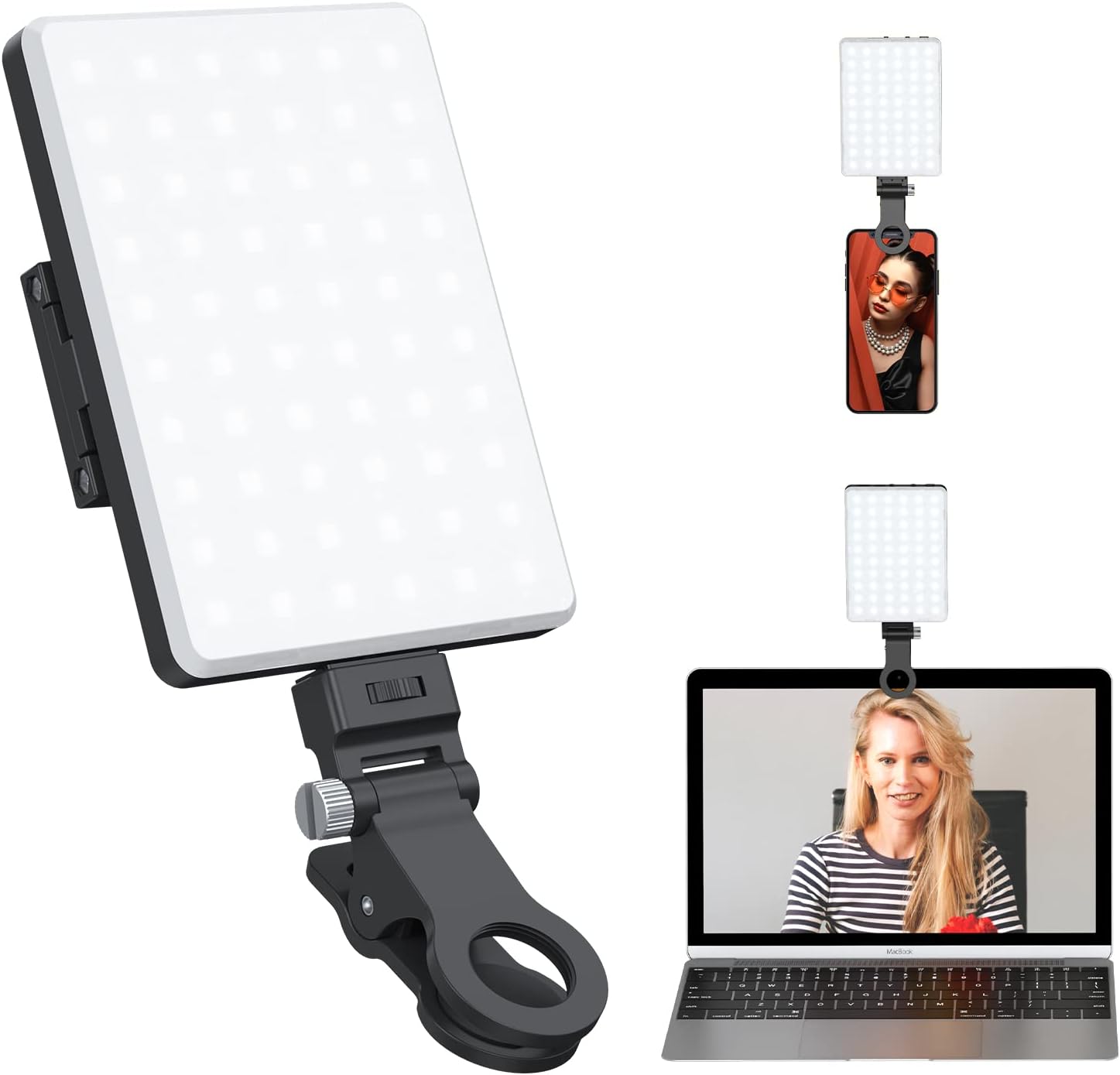 Amazon.com: Selfie Phone Light, Youlisn 60 LED Phone Light with ...