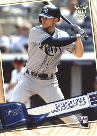 Amazon.com: 2019 Big League Baseball #328 Brandon Lowe RC Rookie Card ...