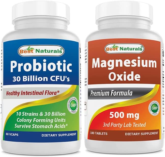 Amazon.com: Best Naturals Probiotic 10 Strains & 30 Billion CFU ...