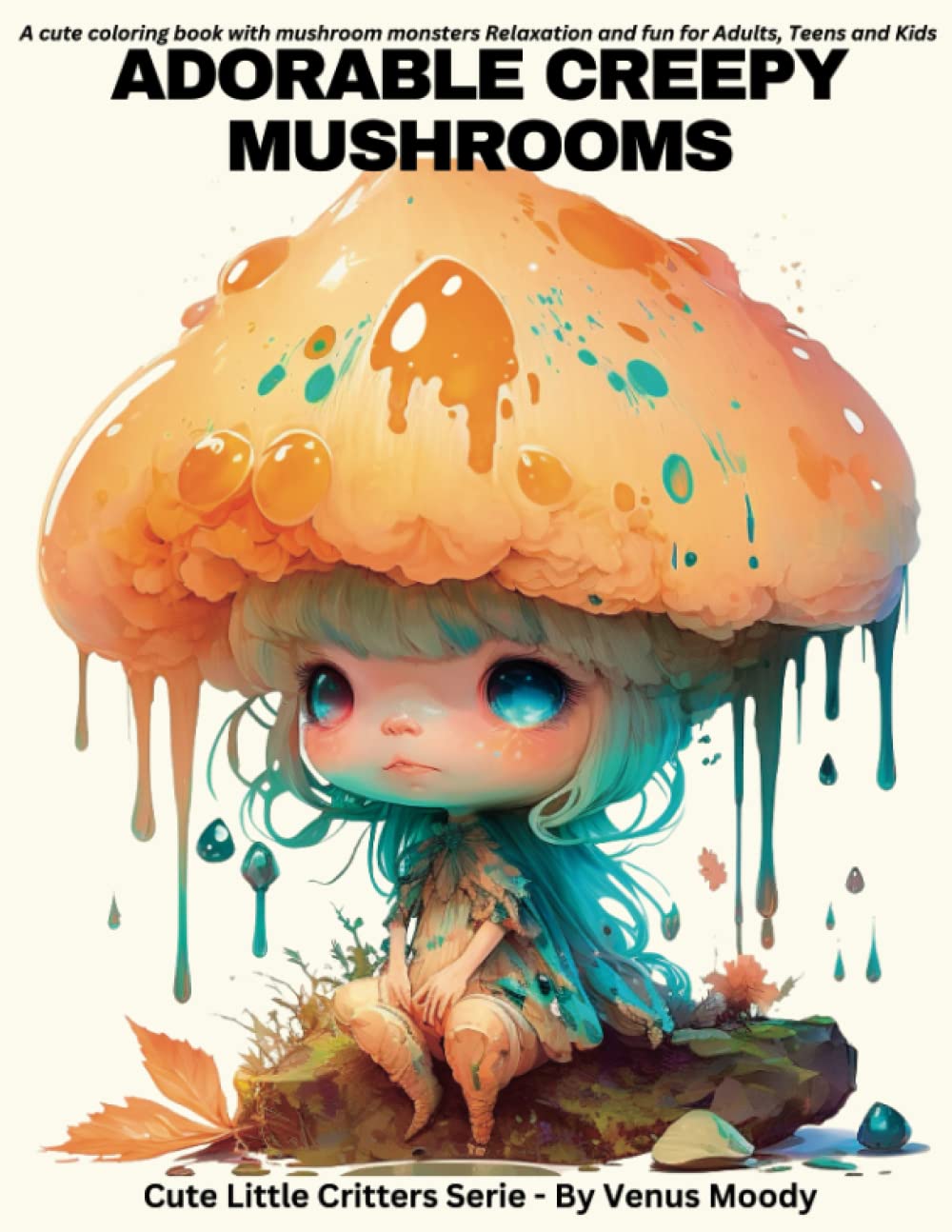 Amazon.com: Adorable Creepy Mushrooms: A cute coloring book with ...