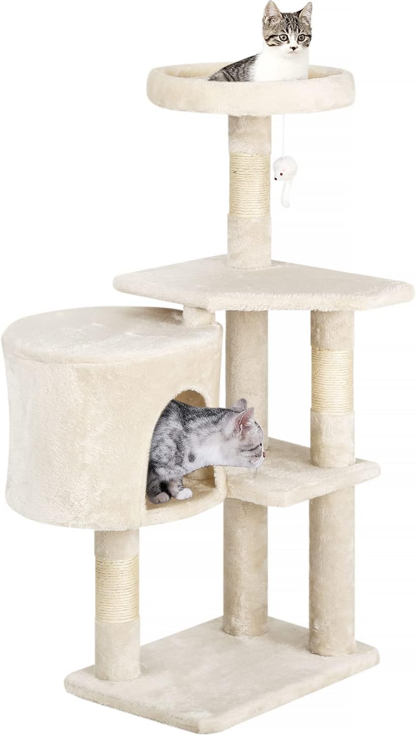 Amazon.com : BestPet Cat Tree 36 inch Tall Scratching Toy Activity ...
