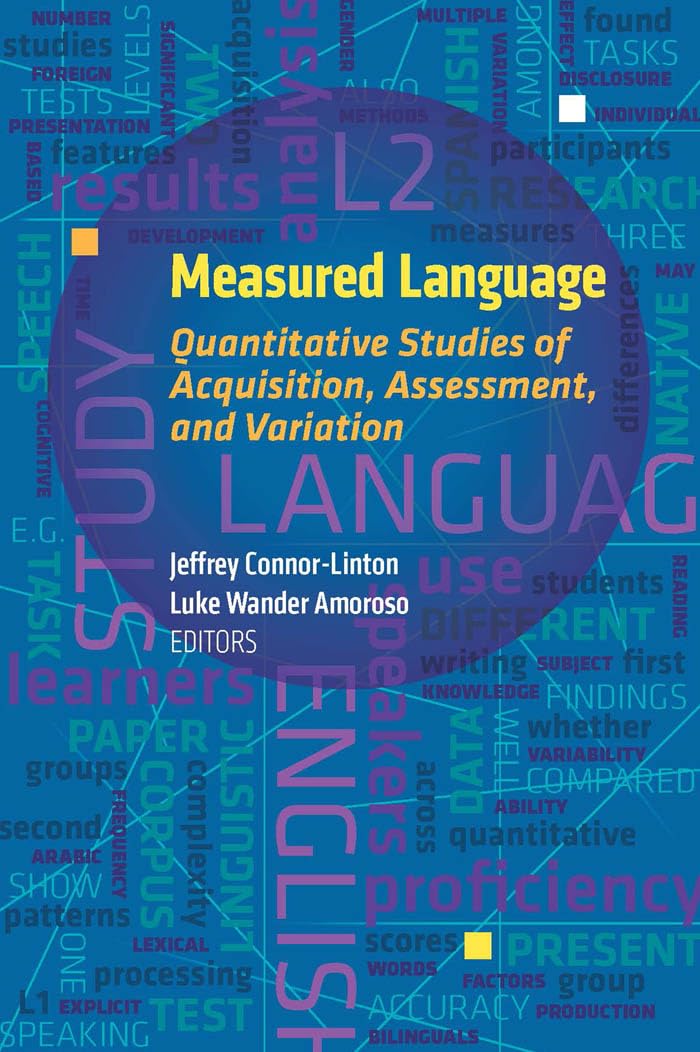 Amazon.com: Measured Language: Quantitative Studies of Acquisition ...