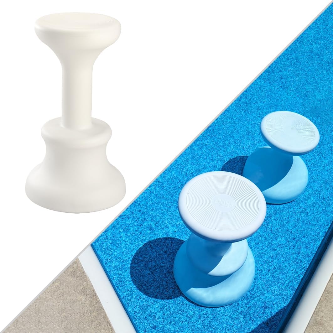 Amazon.com: DUNNRITE Products Submersible Swim Up Barstool Pool Stool ...