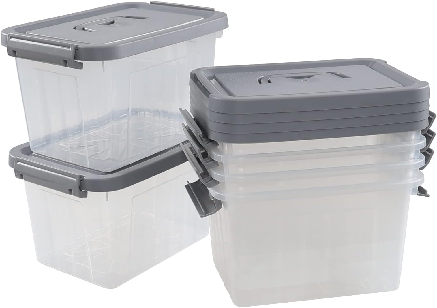 Amazon.com - Zerodeko Toy Storage Bins 5pcs Boxes Tote Bags Storage ...