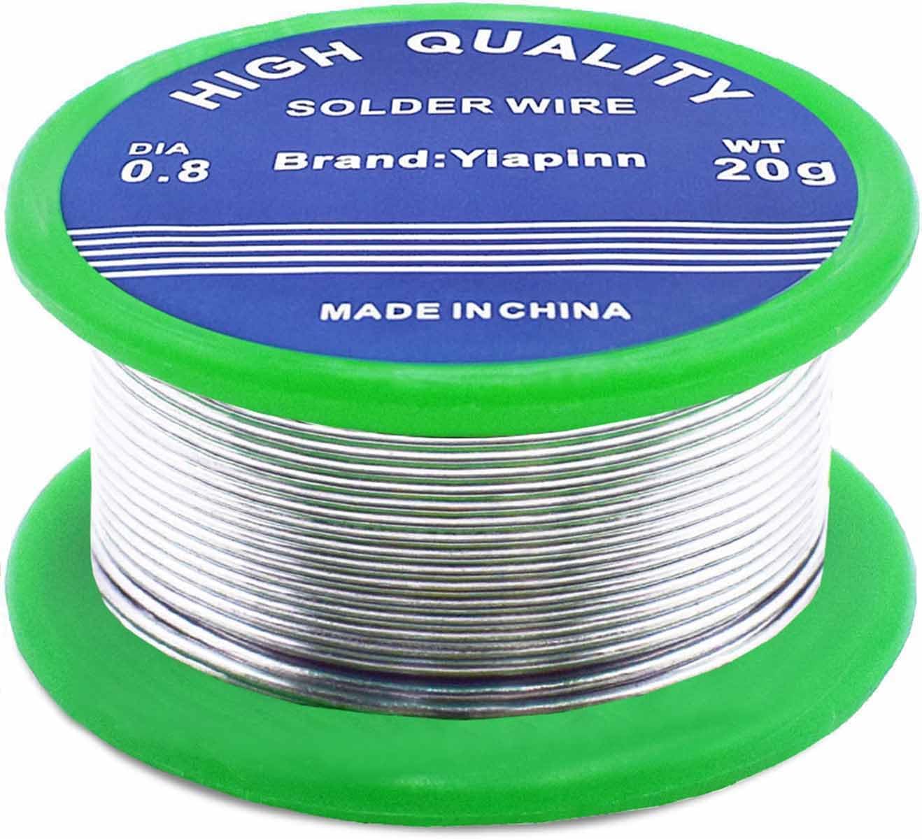 Solder,0.8mm Solder Wire Lead Free Sn99.3 Cu0.7 with Rosin Core for ...