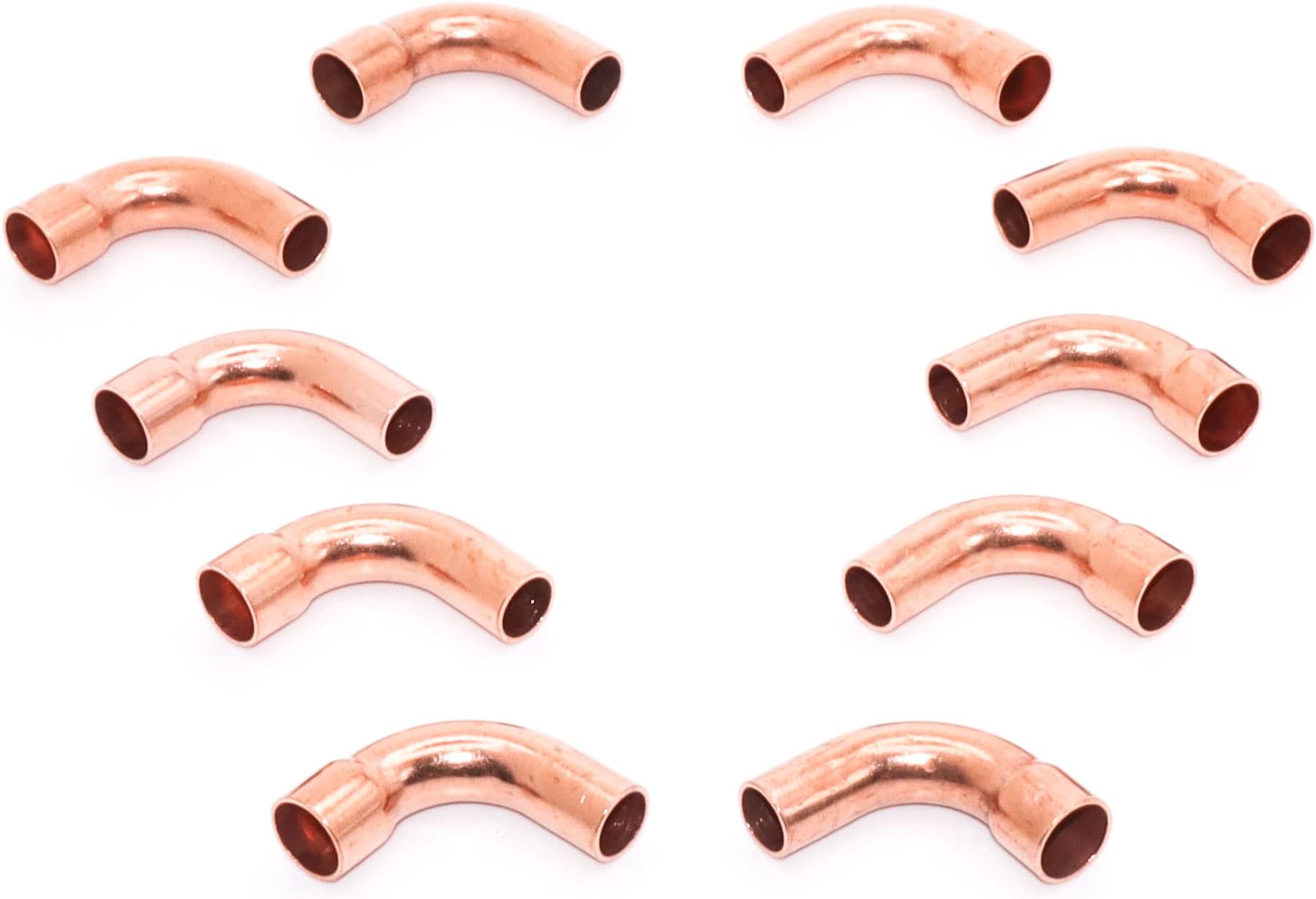 Amazon.com: Copper Fitting HVACR OD 3/4" (HVAC Outer Dimension) 5/8 ...