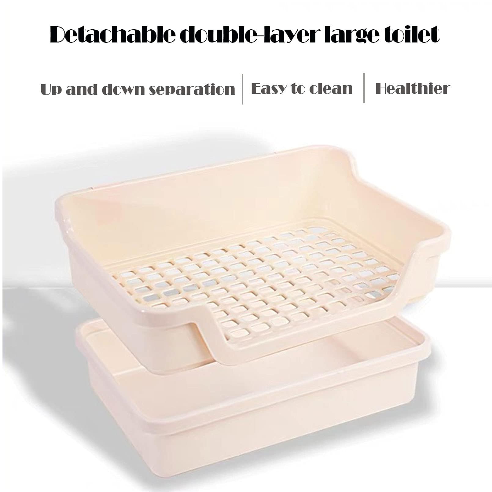 Snapklik.com : Kathson Extra Large Rabbit Litter Box Trainer Rabbit ...