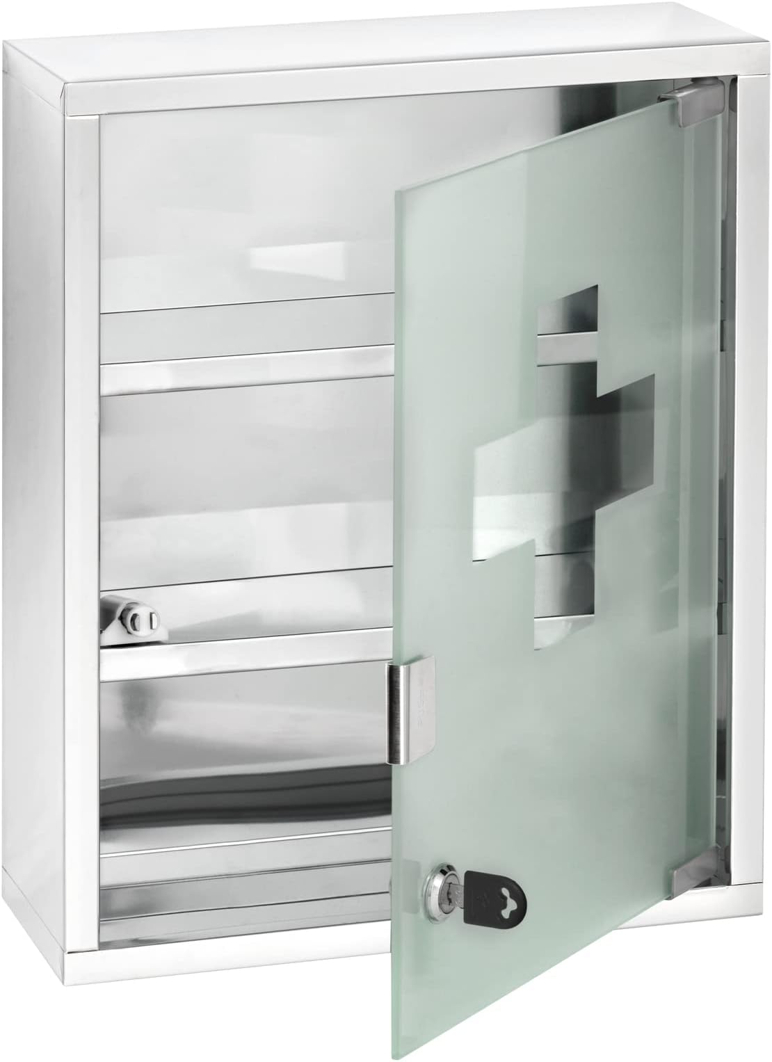 Amazon.com: Timgle First Aid Wall Cabinet with Lock Medicine Wall ...