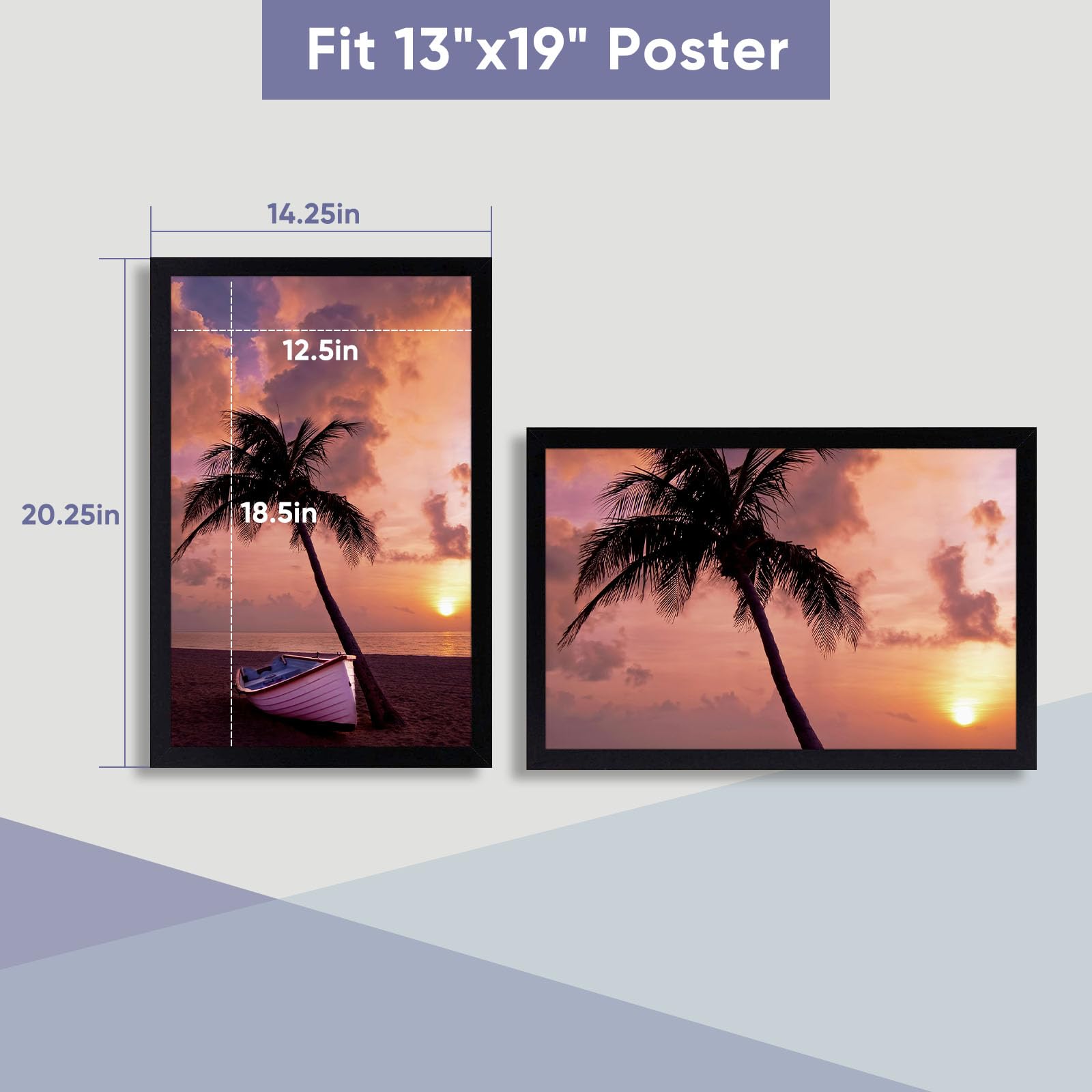 13 X 19 Poster Frame 13x19 Picture Frame Gold Wall Hanging 13x19 Frame