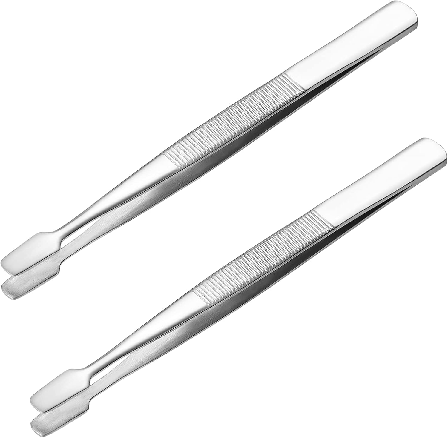 Amazon.com: MAGICLULU 2pcs Stainless Steel Stamp Tweezers Durable ...