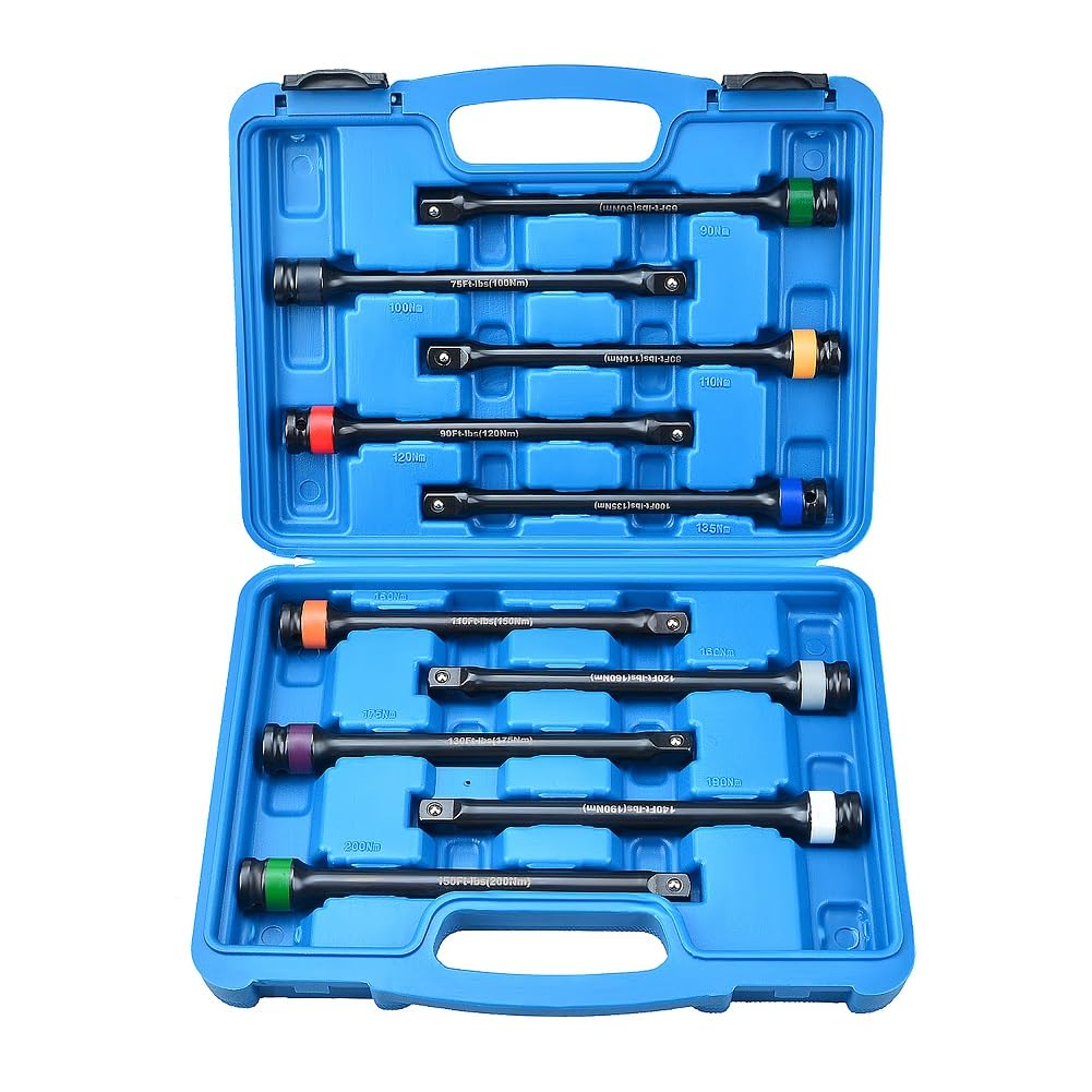 Snapklik.com : Prokomon 10 Pcs 1/2 Inch Impact Torque Limiting ...