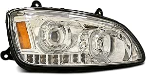 Amazon.com: Truckingmann Full LED Performance Headlight Assembly DRL ...