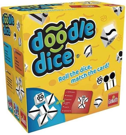 Goliath - Doodle Dice - The Exciting Dice Game - From 4 Years : Amazon ...