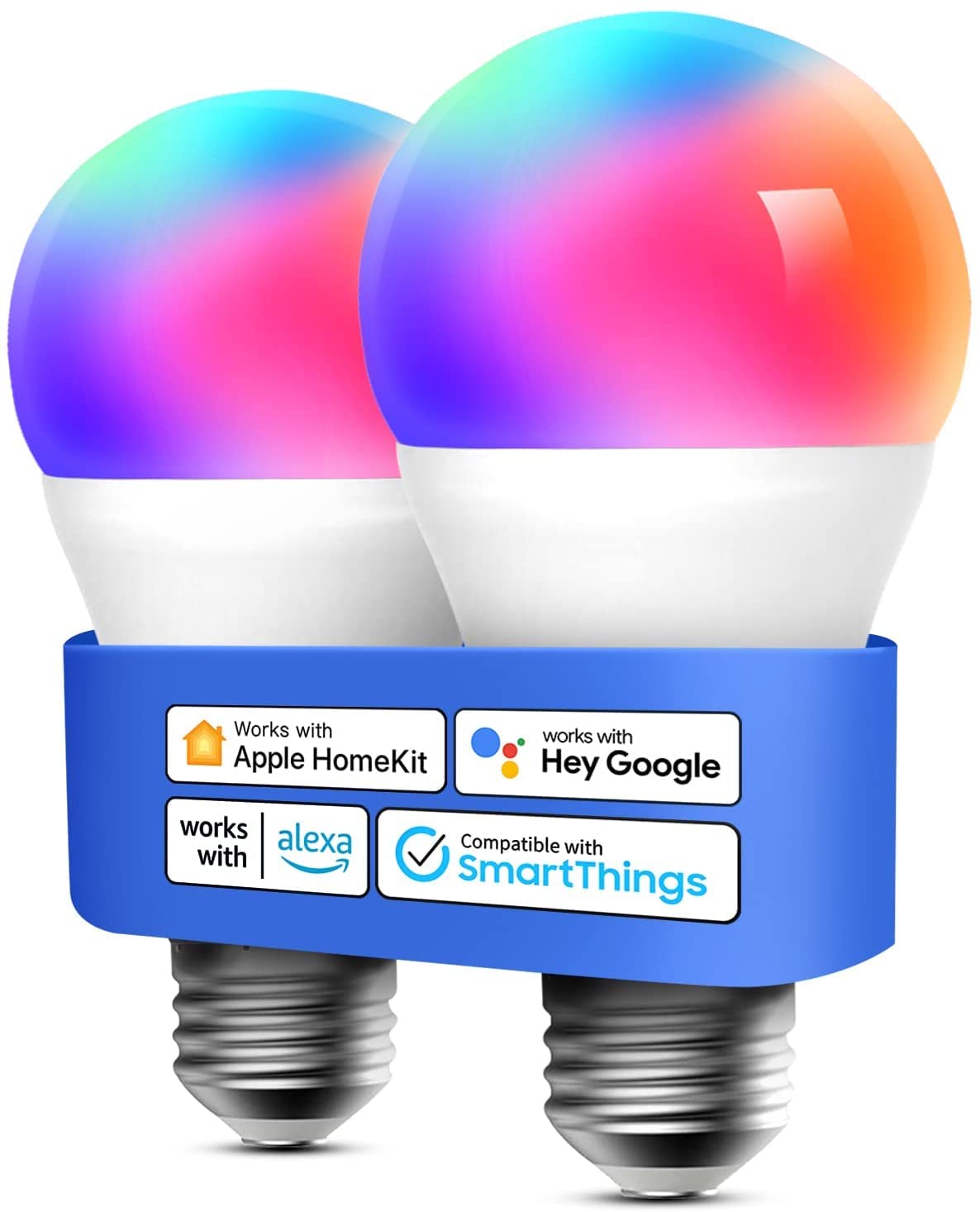 Smart Bulbs, meross Smart WiFi LED Bulbs Compatible with Apple HomeKit ...