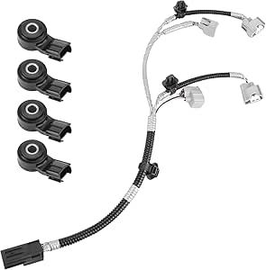 Amazon.com: Surakey 4 Pieces Knock Sensor and Wire Harness Assembly Compatible for Toyota ...