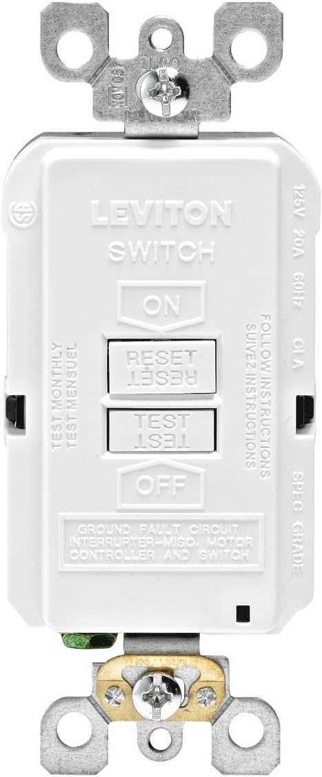 Bryant Electric GFBFST20BK 20 Amp 125V Commercial/Residential Self Test ...