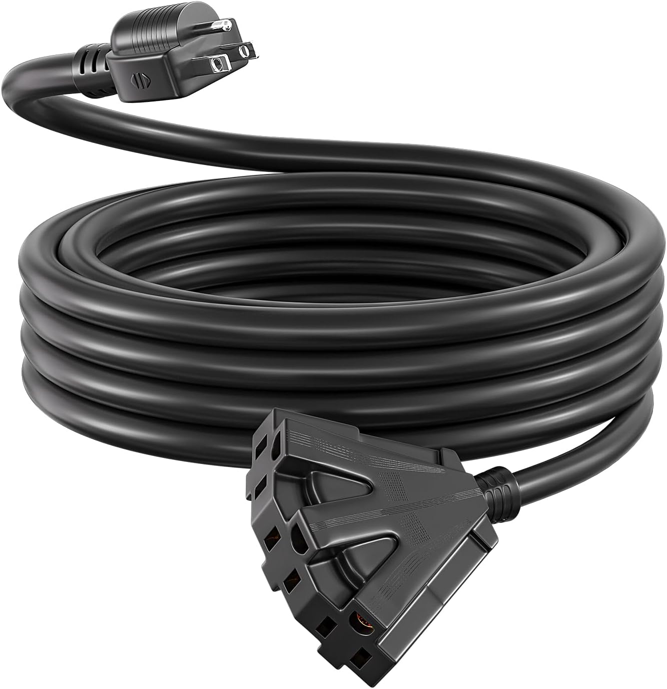 Amazon.com: Guliu 15 FT 12/3 Outdoor Extension Cord with 3 Power ...
