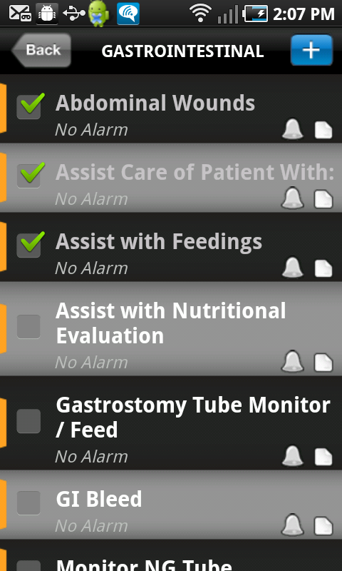 CNA Skills Planner Checklist - App on the Amazon Appstore