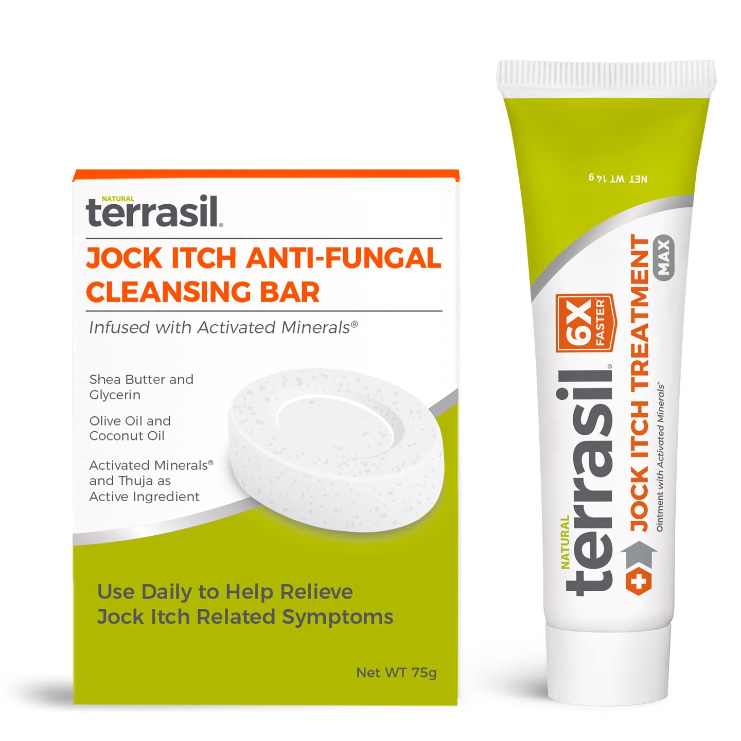 Buy Jock Itch MAX 14gm And Antifungal Cleansing Soap Kit 6X Faster