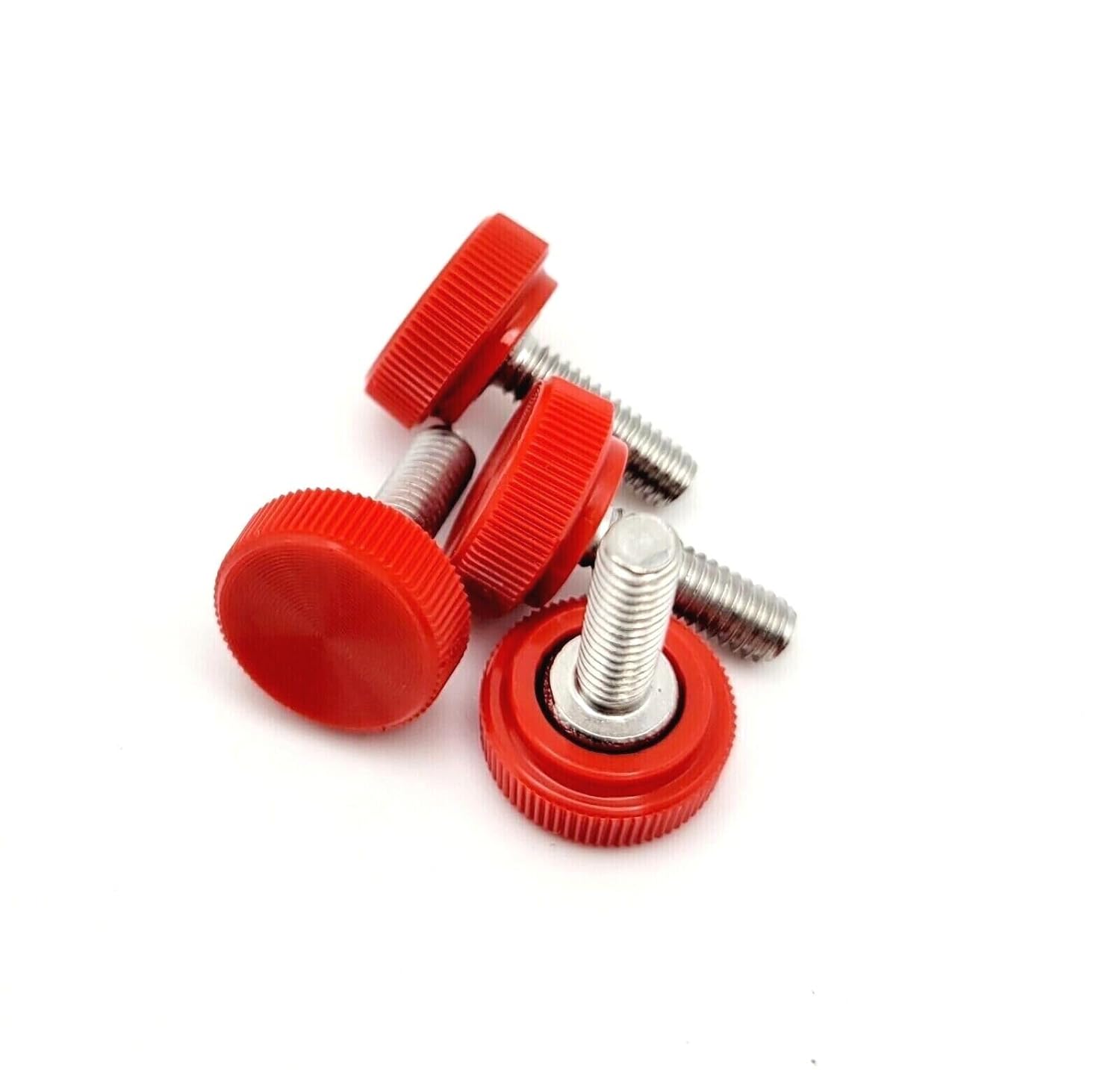 M4 Light Saber Retention Screws Red Knurled Thumb Screw Bolt 4 Pack ...