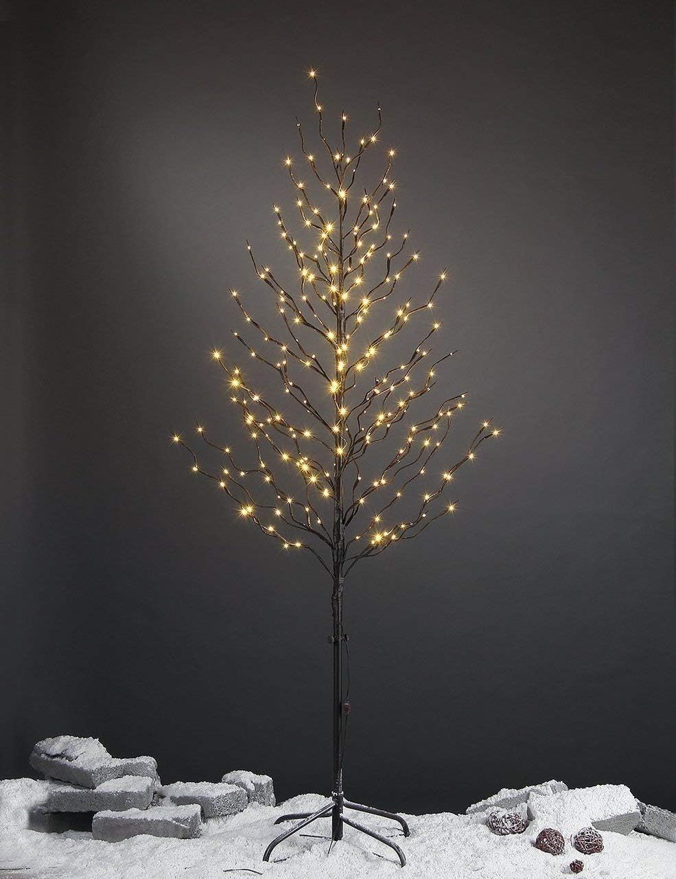 Amazon.com: LIGHTSHARE 6Ft 240L LED Star Light Tree, for Home Festival ...
