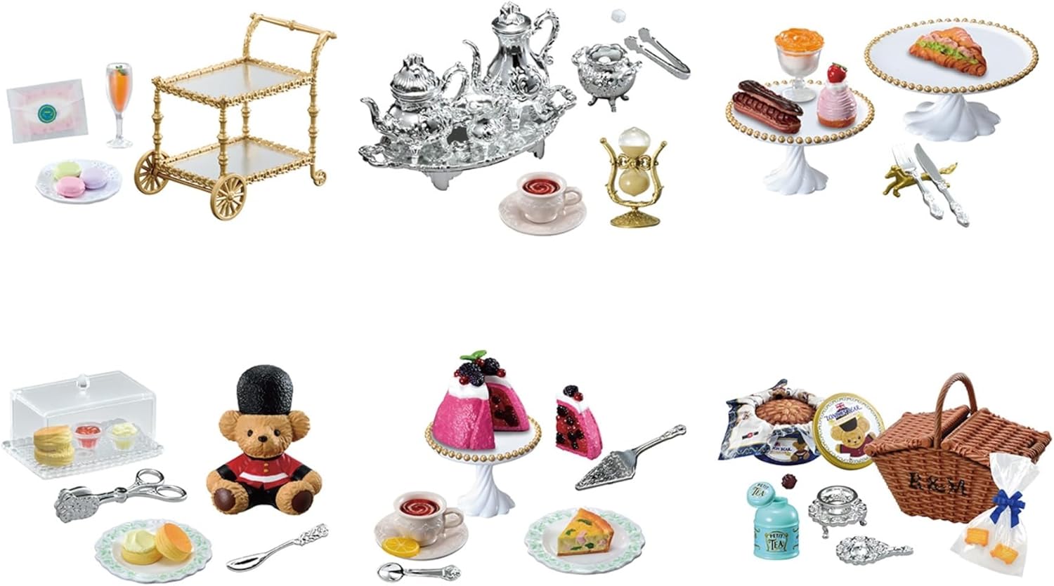 Amazon.com: Re-Ment Petit Sample My Secret Tea Time : Toys & Games