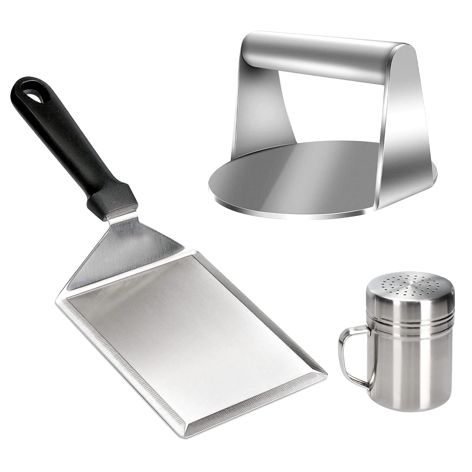 Amazon.com: YIWONFU Smash Burger Press,Burger Smasher Stainless Steel ...
