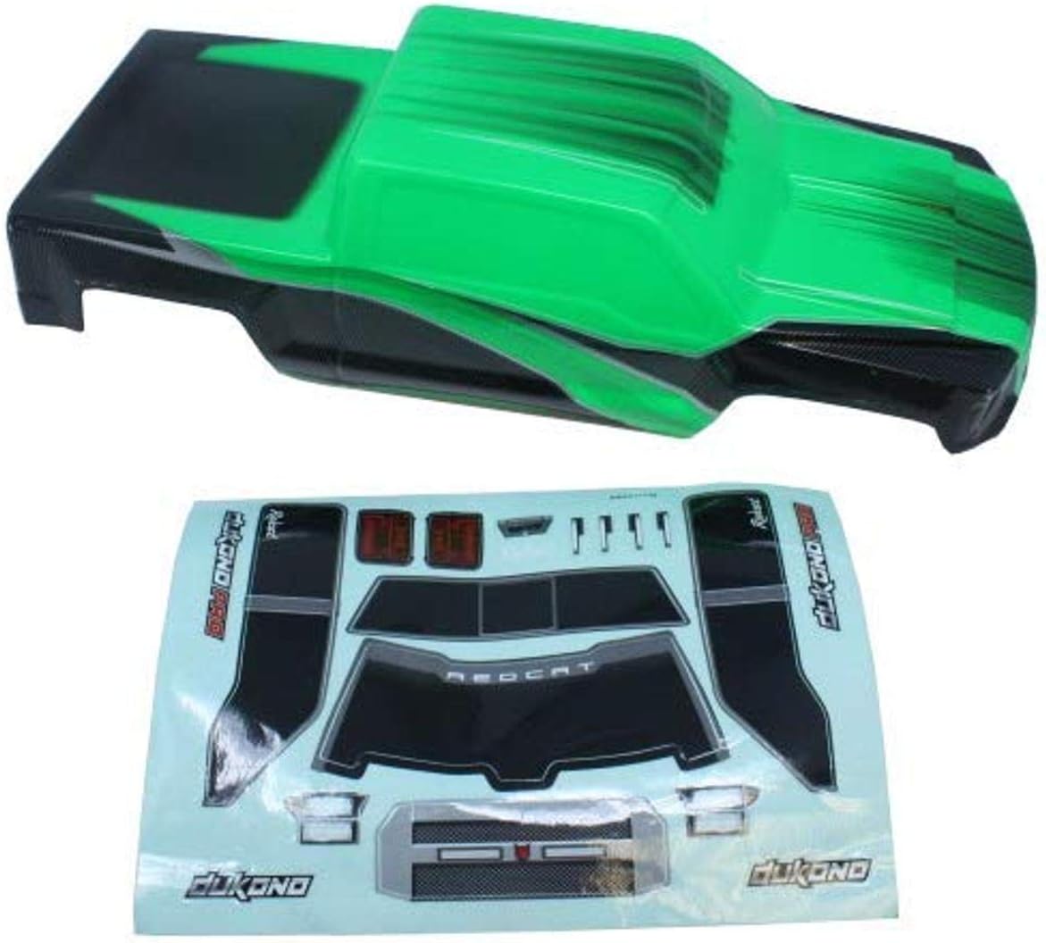 Amazon.com: Redcat Racing H10-G Dukono Body, Green H10-G : Toys & Games