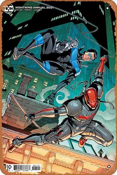 Amazon.com : Muecddoa NIGHTWING 2021 ANNUAL #1 (ONE SHOT) CVR B MAX ...