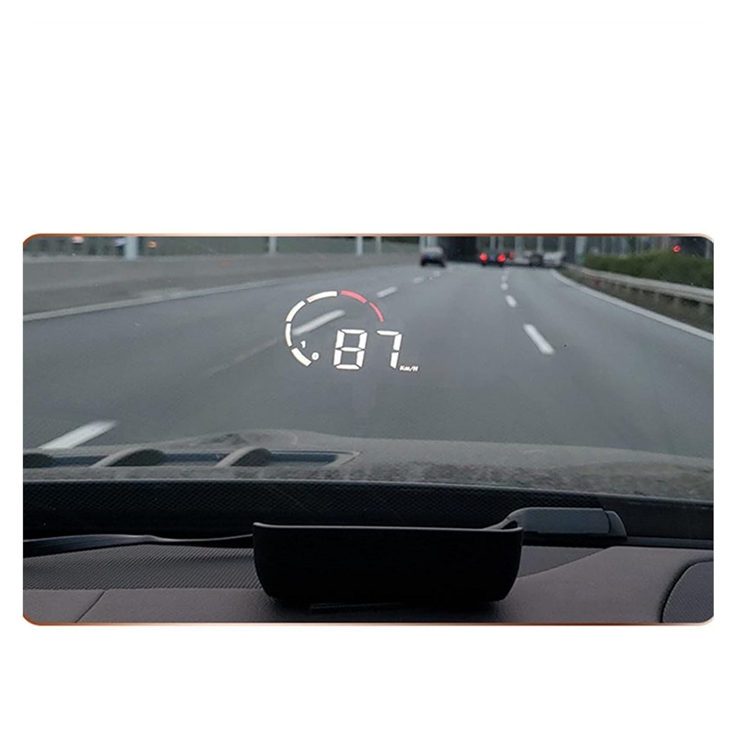 Amazon.com: M10 HUD Display with Lens Hood Yellow Led Windshield ...