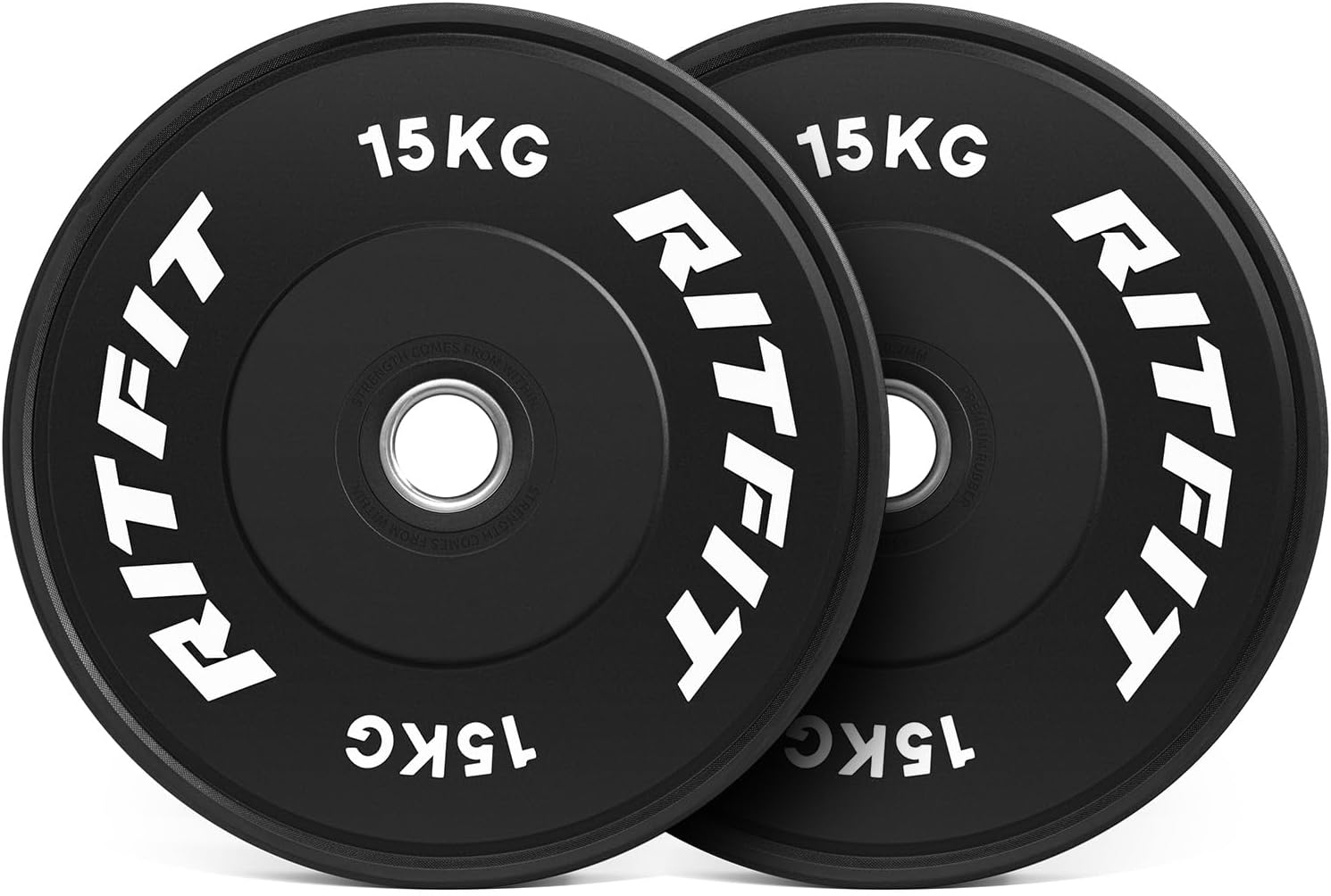 Amazon.co.jp: RITFIT バーベルプレート ダンベルプレート ラバーコーティングプレート シャフト直径50mm フルーラバーカバー オリンピックバーベル対応可能 ウェイト ...