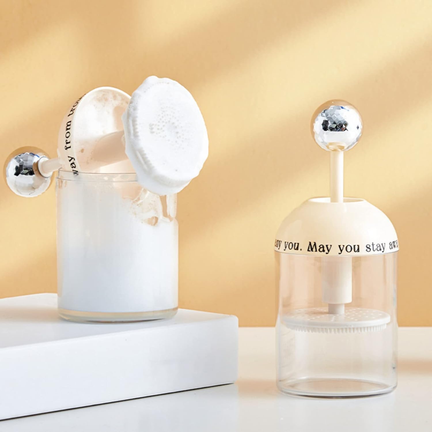 Buy JIBIACB Form Whip Maker,Marshmallow Whip Maker Facial Foamer ...