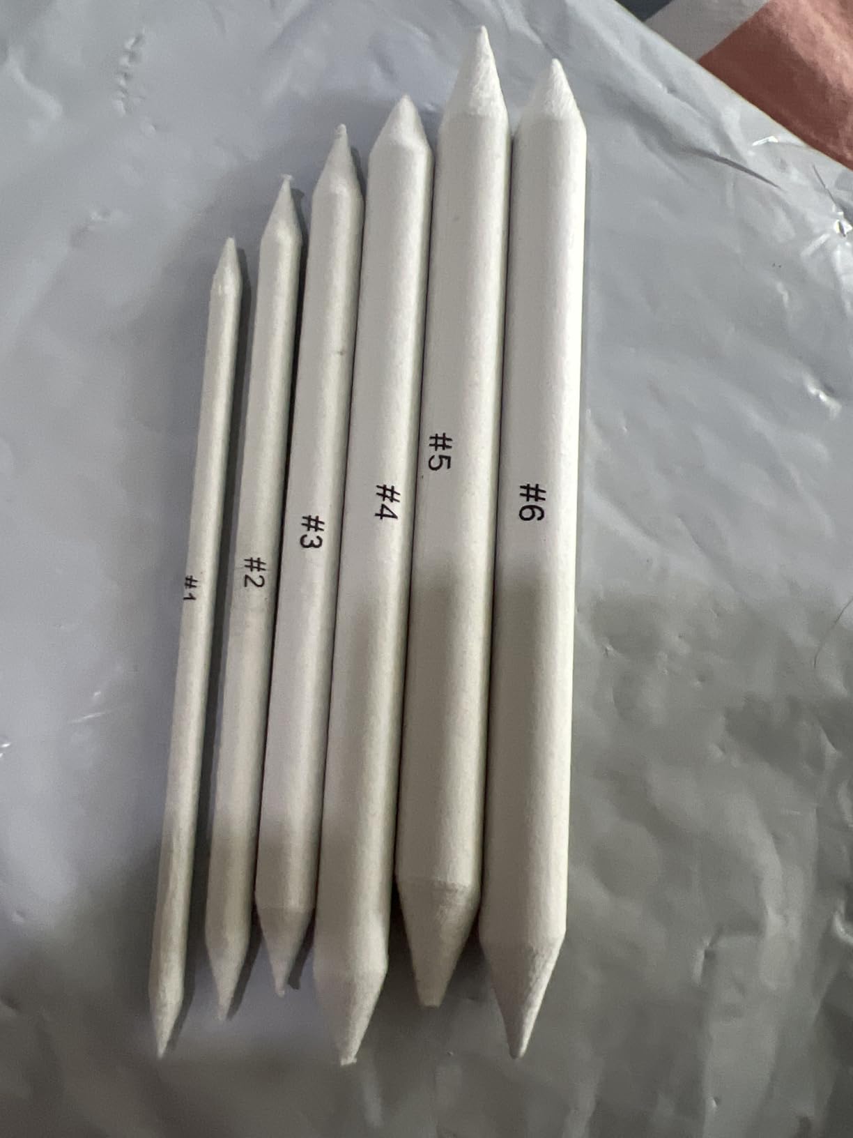 Prescent 6 pc Paper Stump Art Blender Set for Drawing Sketching Shading ...