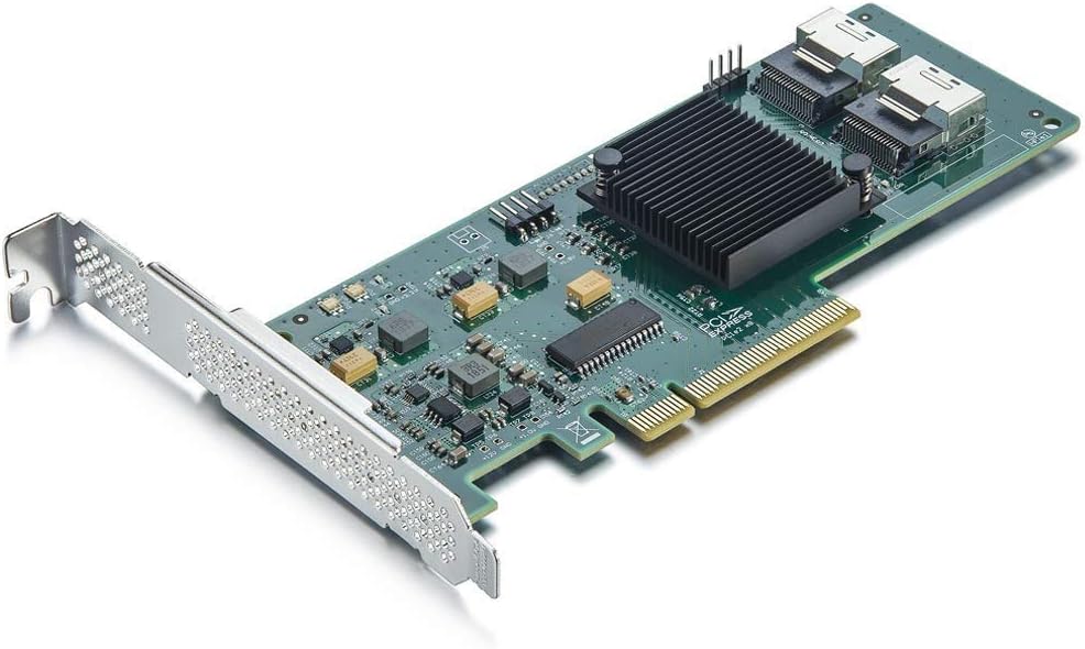 10Gtek® für LSI 9211-8I 6Gb/s PCIe 2.0 SAS/SATA HBA RAID Controller ...